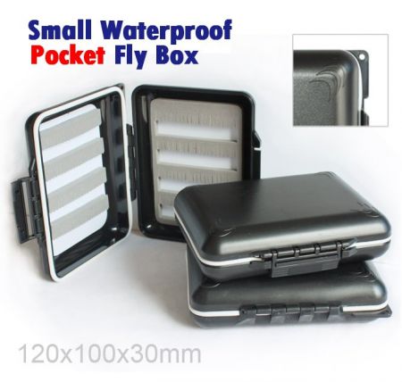 Fly Boxes - 1 Small waterproof pocket fly box